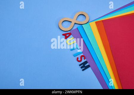 Gold Autism Infinity Sign Symbol. Autism awareness day Stock Photo - Alamy