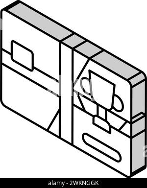 rewards card bank payment isometric icon vector. rewards card bank ...