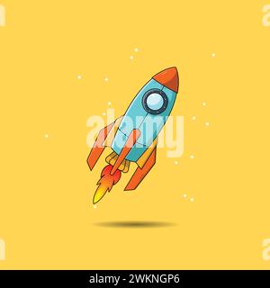 space rocket icon Stock Vector Image & Art - Alamy