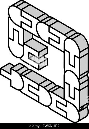 fidget chain toy line icon vector illustration Stock Vector Image & Art ...