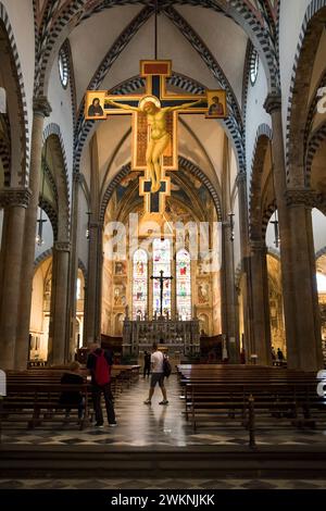 Giotto's Crucifix, also known as the Crucifix of Santa Maria Novella ...