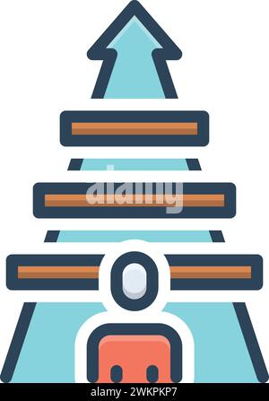 Icon for challenge,overcoming Stock Vector Image & Art - Alamy