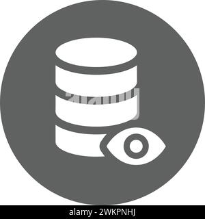 Data, visualisation, visualize icon. Simple vector illustration for web ...