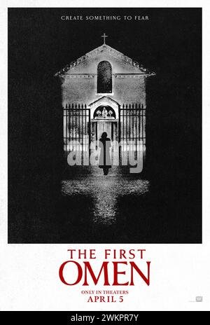 The First Omen poster Stock Photo - Alamy