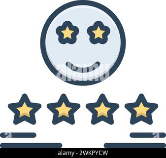 Icon for satisfaction,gratification Stock Vector Image & Art - Alamy