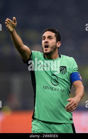 Koke of Atletico Madrid during the UEFA Champions League, Group B ...