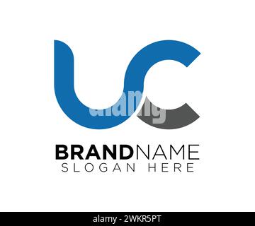 UC Letter Logo Design. Creative Modern UC Letters Icon Illustration ...