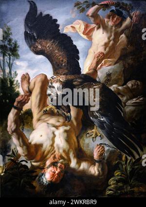 Jacob Jordaens - Prometheus Bound C 1640 Stock Photo - Alamy