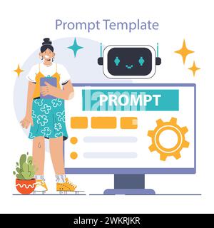 Prompt-engineers writing a command to a artificial neuron network web or landing. Artificial ...