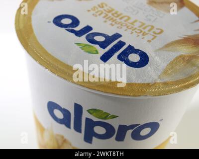 Alpro Oat Drink, logo and symbol Stock Photo - Alamy
