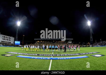BODO, Norway. 22nd Feb, 2024. football, Conference League Play-off 2nd ...