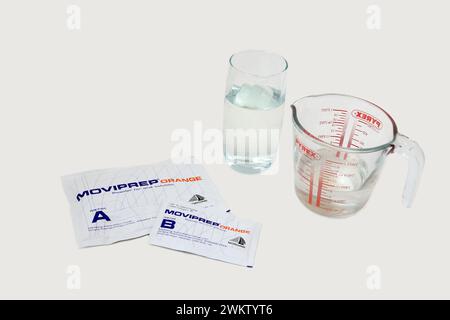 Movieprep Powder Oral Solution Laxative Used to Clear the Bowel before ...