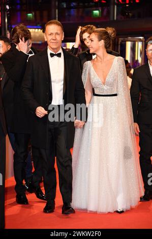 Rocco Siffredi mit Ehefrau Rosa Caracciolo beim Photocall zur Miniserie ...