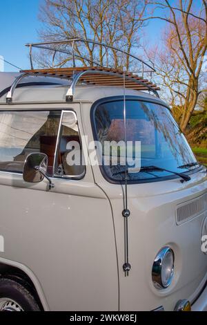 VW T2 bay window 'Holdsworth' camper van Stock Photo - Alamy