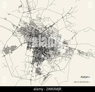 Zurich Canton administrative map isolated on white background ...