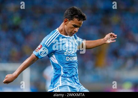 Jhilmar Lora of Sporting Cristal during the CONMEBOL Copa Libertadores ...