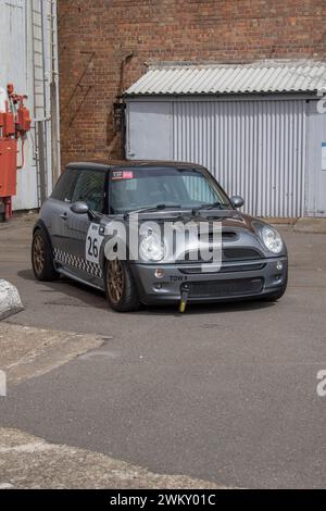 The Mini Cooper R53 engine Stock Photo - Alamy