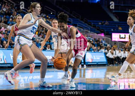 UCLA forward Amanda Muse (33) takes her stance during an NCAA ...