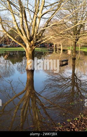 Colnbrook, Slough, Berkshire, UK. 23rd February, 2024. Thames Valley ...