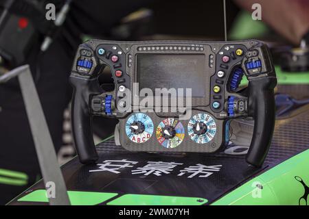 Stake F1 Team Kick Sauber C44, mechanical detail steering wheel, volant ...