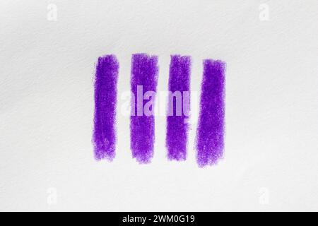 Hand drawn purple doodle on white paper. Circle shape Stock Photo - Alamy