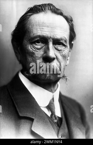 Karl Benz (1844-1929), German engine designer and engineer Stock Photo ...