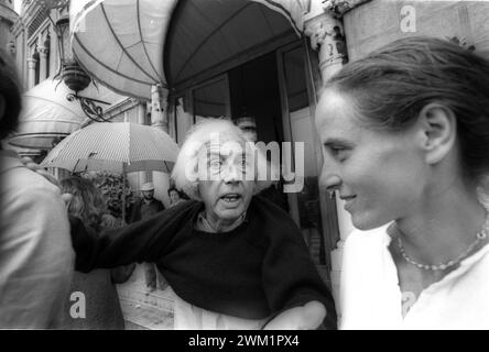 Wife of French director Robert Bresson Mylene Bresson meets her fans at ...