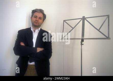 British composer George Benjamin, UK 1980s Stock Photo - Alamy