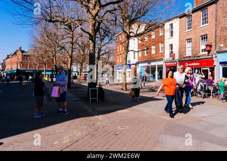 Parliament St. York, North Yorkshire, Yorkshire and the Humber, England ...