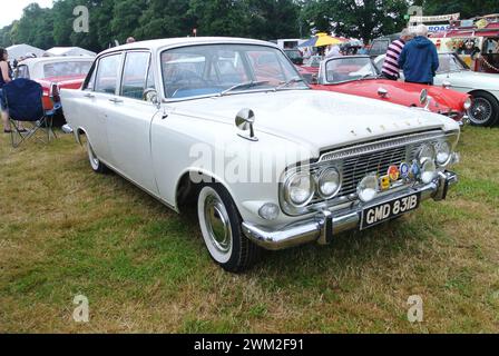 A 1964 Ford Zodiac parked on display at the 48 Historic Vehicle ...