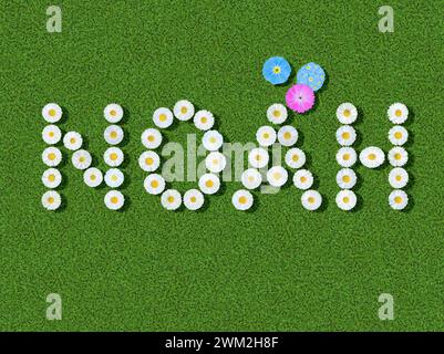 the ten most popular first names for boys in the US and UK Stock Photo ...