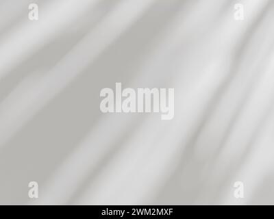 Gray window shadow and light blur abstract background on white wall ...