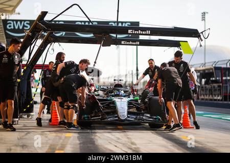 Mercedes AMG F1 Team W15, mechanical detail steering wheel, volant ...