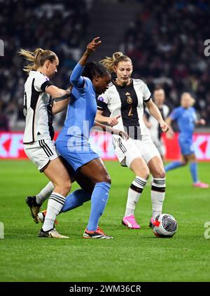 Germany's Sarai Linder in action during the UEFA Women's Euro 2025 ...
