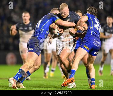 Ben Currie of Warrington Wolves during the Betfred Super League Round ...
