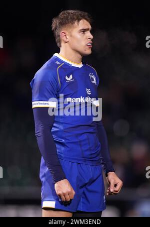 Leinster’s Aitzol King during the friendly match at the StoneX Stadium ...