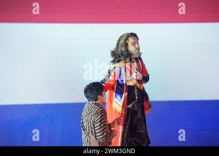The theatrical performance to commemorates the struggle of PETA troops ...