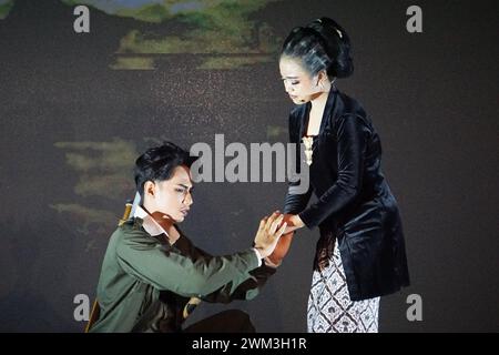 The theatrical performance to commemorates the struggle of PETA troops ...