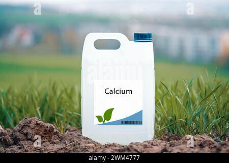 Calcium an essential nutrient for plant growth that promotes cell wall ...