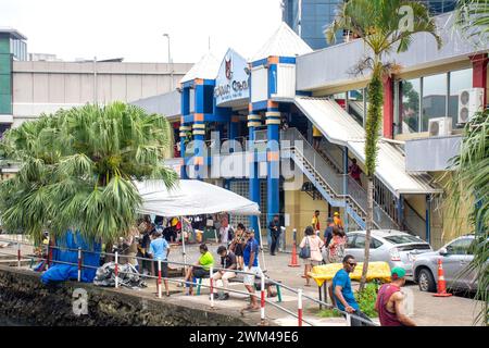 Fiji, Suva, Harbour Centre shopping Mall main entrance Stock Photo - Alamy