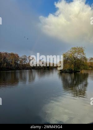 Guildford, UK. 23rd Feb, 2024. Brittens Pond, Worplesdon. 23rd February ...