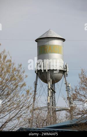 Tracy, California, USA - April 17, 2023: Afternoon sun shines on the ...