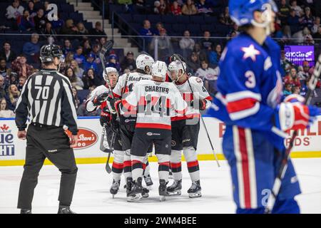 February 23rd, 2024: Belleville Senators forward Rourke Chartier (14 ...
