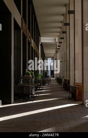 Building Architecture of Musheireb Downtown Doha Stock Photo - Alamy