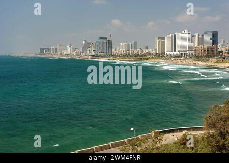Mediterranean coast near the old Jaffa Stock Photo - Alamy