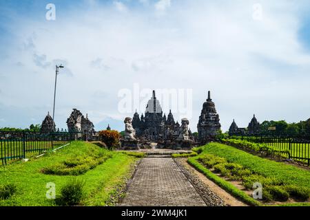 Sewu temple at Prambanan archaeology site in Yogyakarta, Indonesia ...
