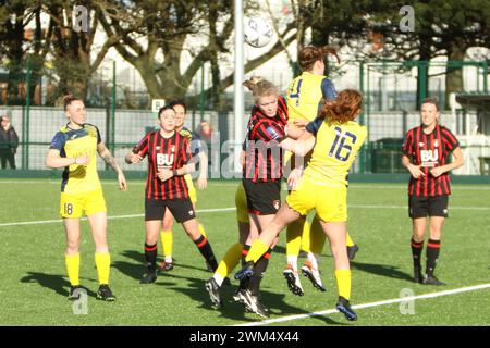 Moneyfields FC Women v AFC Bournemouth Women at Oaklands Park ...