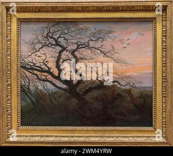Caspar David Friedrich - The Tree of Crows Stock Photo - Alamy