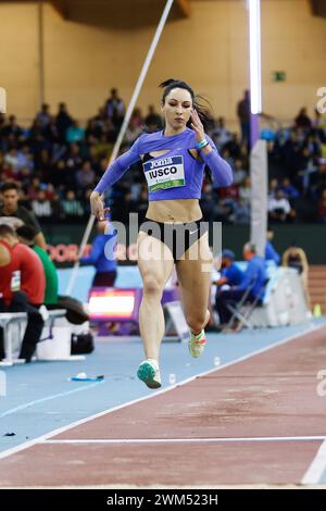Florentina Costina IUSCO in the long jump at the Doha 2019 World ...