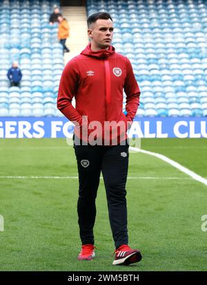 Heart of Midlothian's Lawrence Shankland ahead of the Scottish Gas Men's Scottish Cup semi final ...